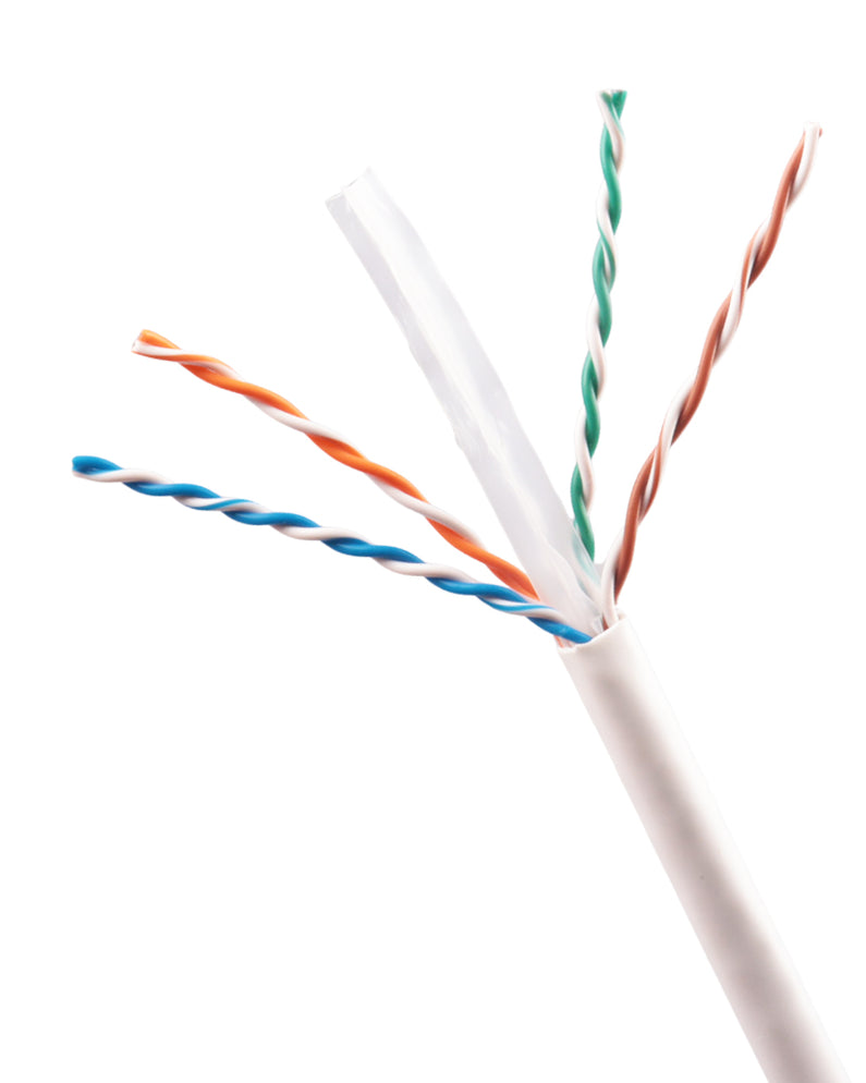 Cat 6 CMP (Plenum) Cable | White | 1000' Pull Box — Lion Beam