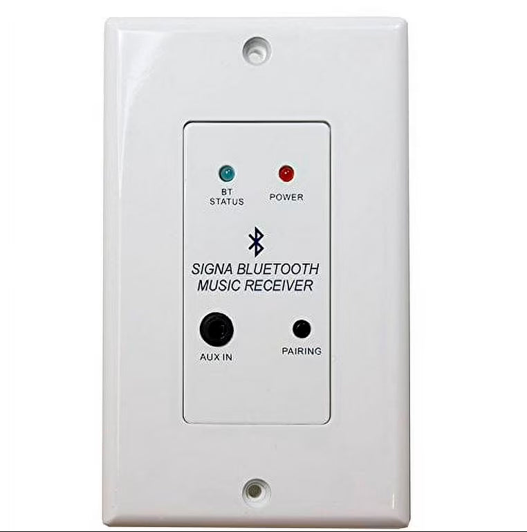 LIONBEAM | Bluetooth In-Wall Reciever White W/ID V4.2 — Lion Beam