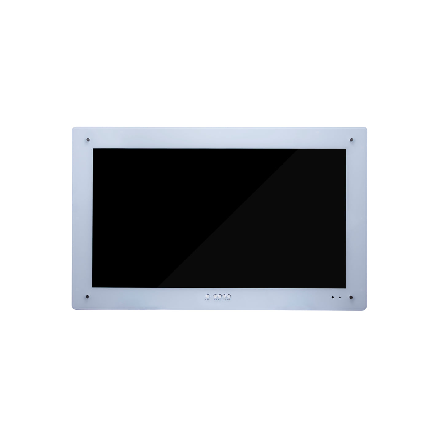 Monitor 28" 4K LED White HDMI,VGA,BNC Flush With Remote Control — Lion Beam