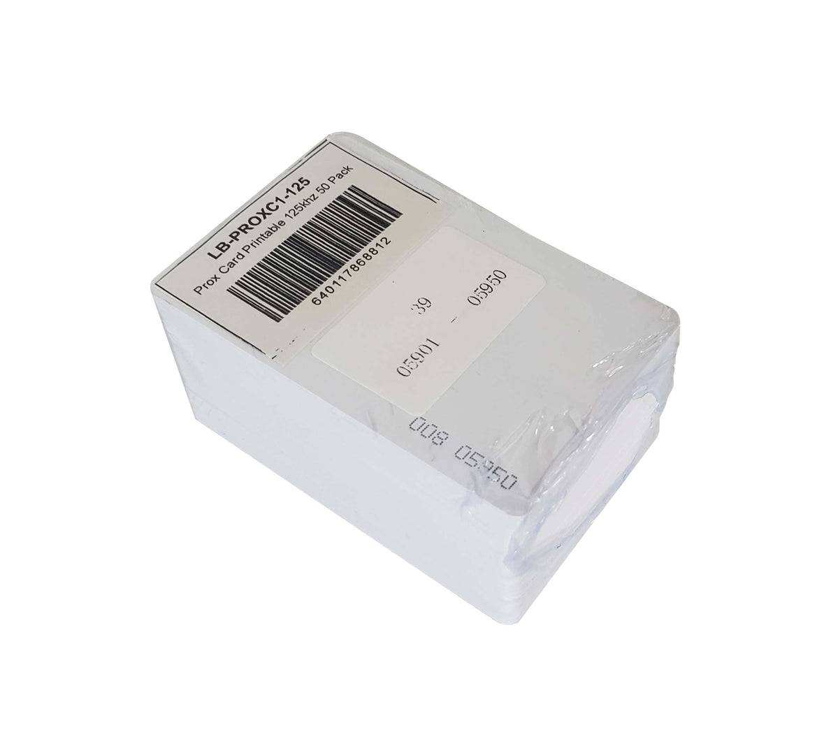 Prox Card Printable 125khz 50 Pack — Lion Beam