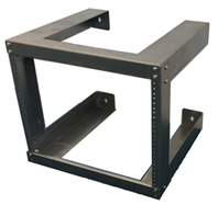 Open Frame Fixed Wall Rack 12U — Lion Beam